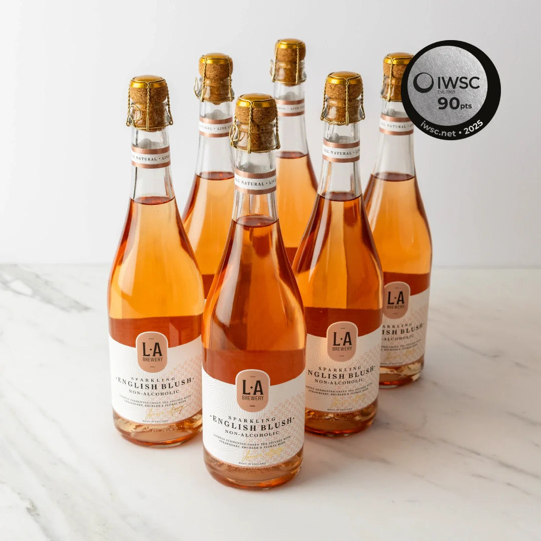 Sparkling Non-Alcoholic English Blush – L.A Brewery
