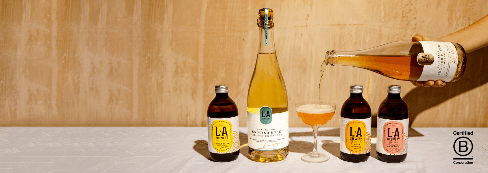 L.A Brewery: Kombucha & Non-alcoholic Drinks